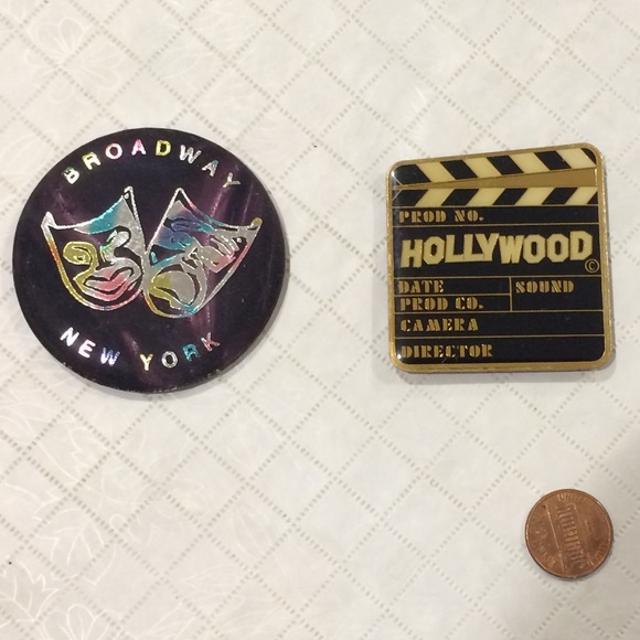 Accents | 2 Vintage Cool Retro Magnets Collectibles From Broadway And ...